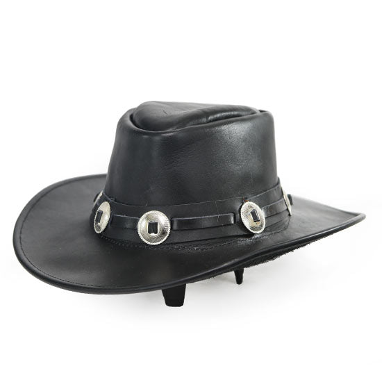BLACK-CONCHO-LEATHERhat – Alcala's Western Wear