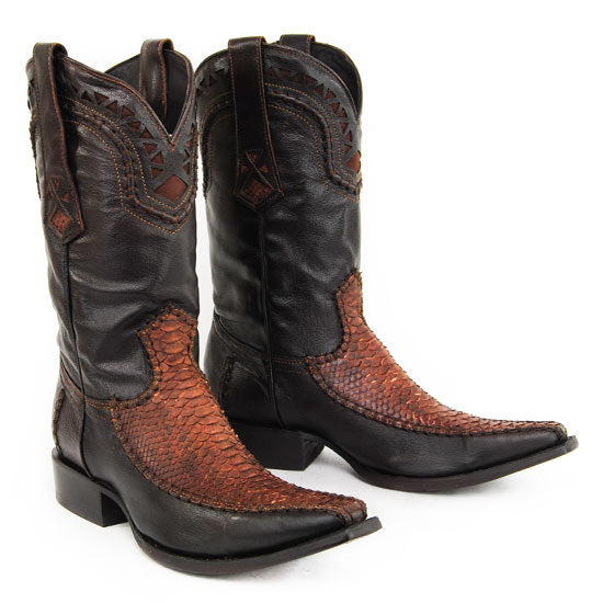 CU167-HONEY-PYTHON – Alcala's Western Wear