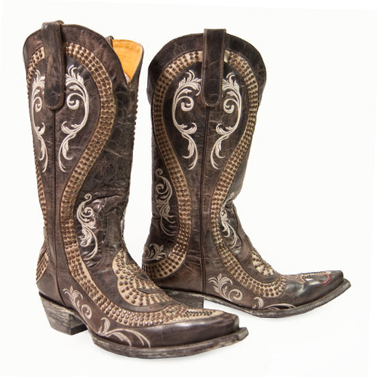 L1055-2-BRN-SNAKE – Alcala's Western Wear