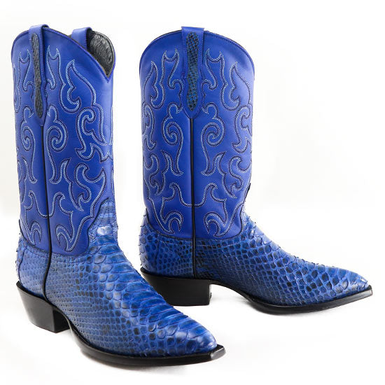 MA001-3-BLUE-PYTHON – Alcala's Western Wear