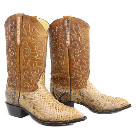 MA001-4-CAMEL-PYTHON – Alcala's Western Wear