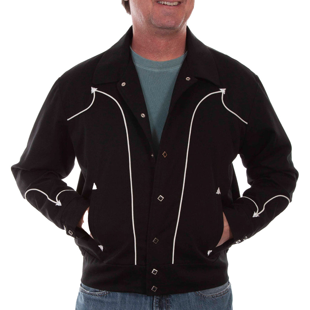 P-923-BLK-BOLERO-JACKET – Alcala's Western Wear